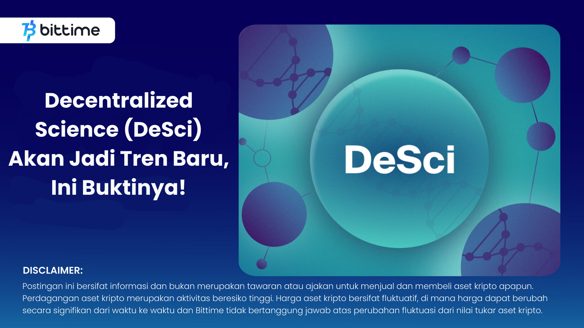 Decentralized Science (DeSci) Will Be a New Trend, Here's the Proof! – Bittime