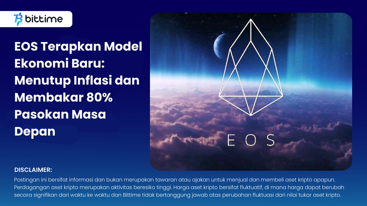 EOS Implements New Economic Model: Caps Inflation and Burns 80% of ...