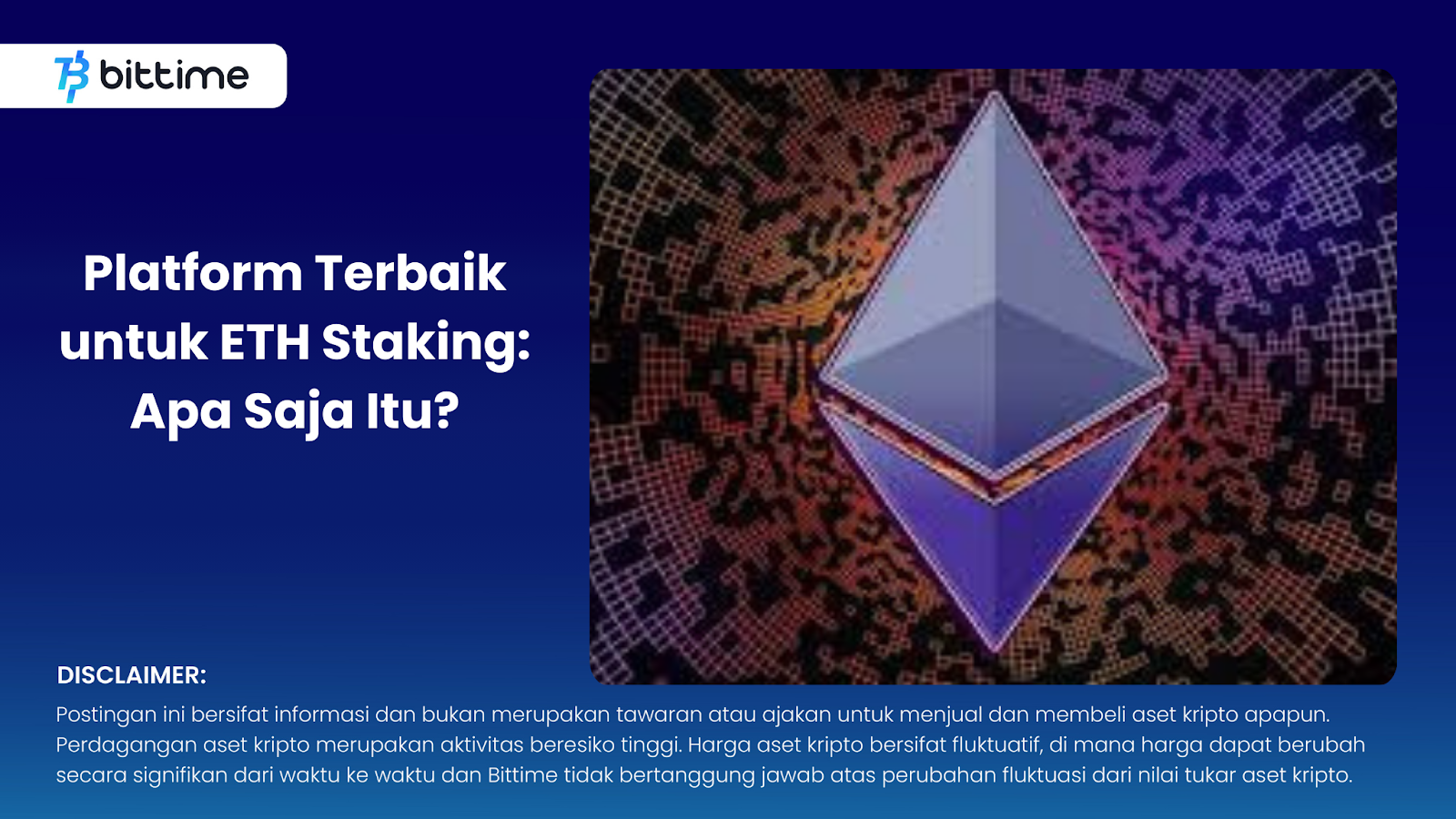Platform Terbaik untuk ETH Staking: Apa Saja Itu? – Bittime
