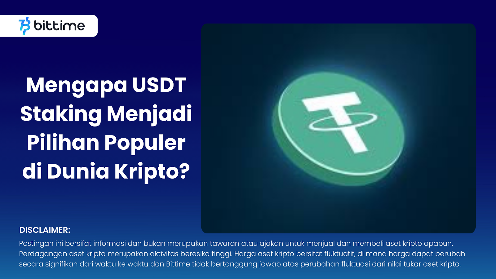 Mengapa USDT Staking Menjadi Pilihan Populer di Dunia Kripto? – Bittime