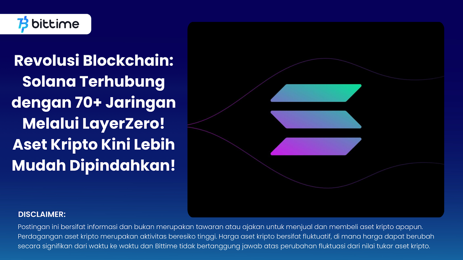 Revolusi Blockchain: Solana Terhubung dengan 70+ Jaringan Melalui LayerZero! Aset Kripto Kini ...