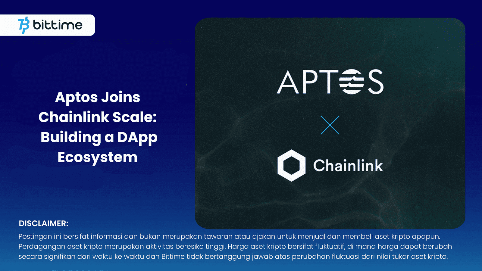 Aptos Joins Chainlink Scale: Building a DApp Ecosystem – Bittime