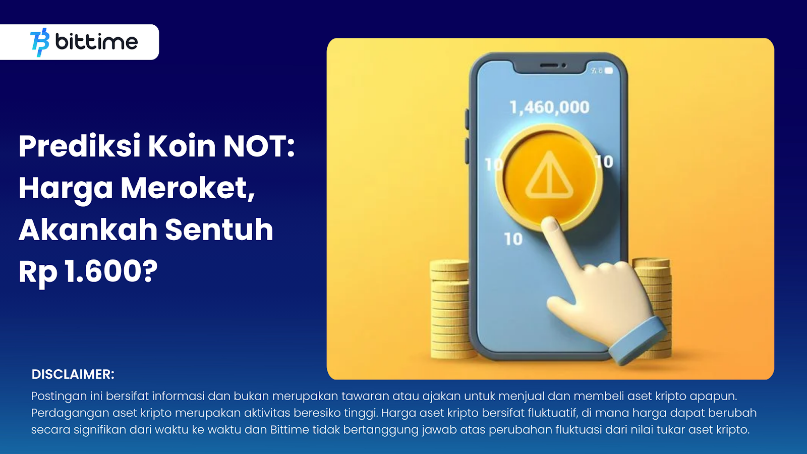 NOT Coin Prediction: Price Skyrockets, Will It Touch IDR 1,600? – Bittime