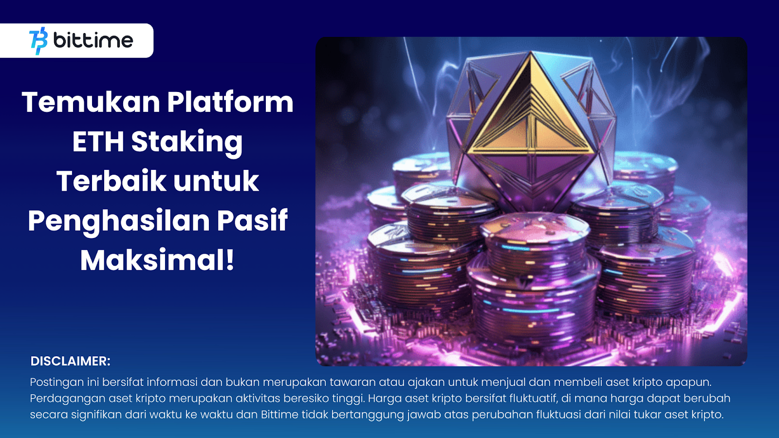 Find the Best ETH Staking Platform for Maximum Passive Income! – Bittime