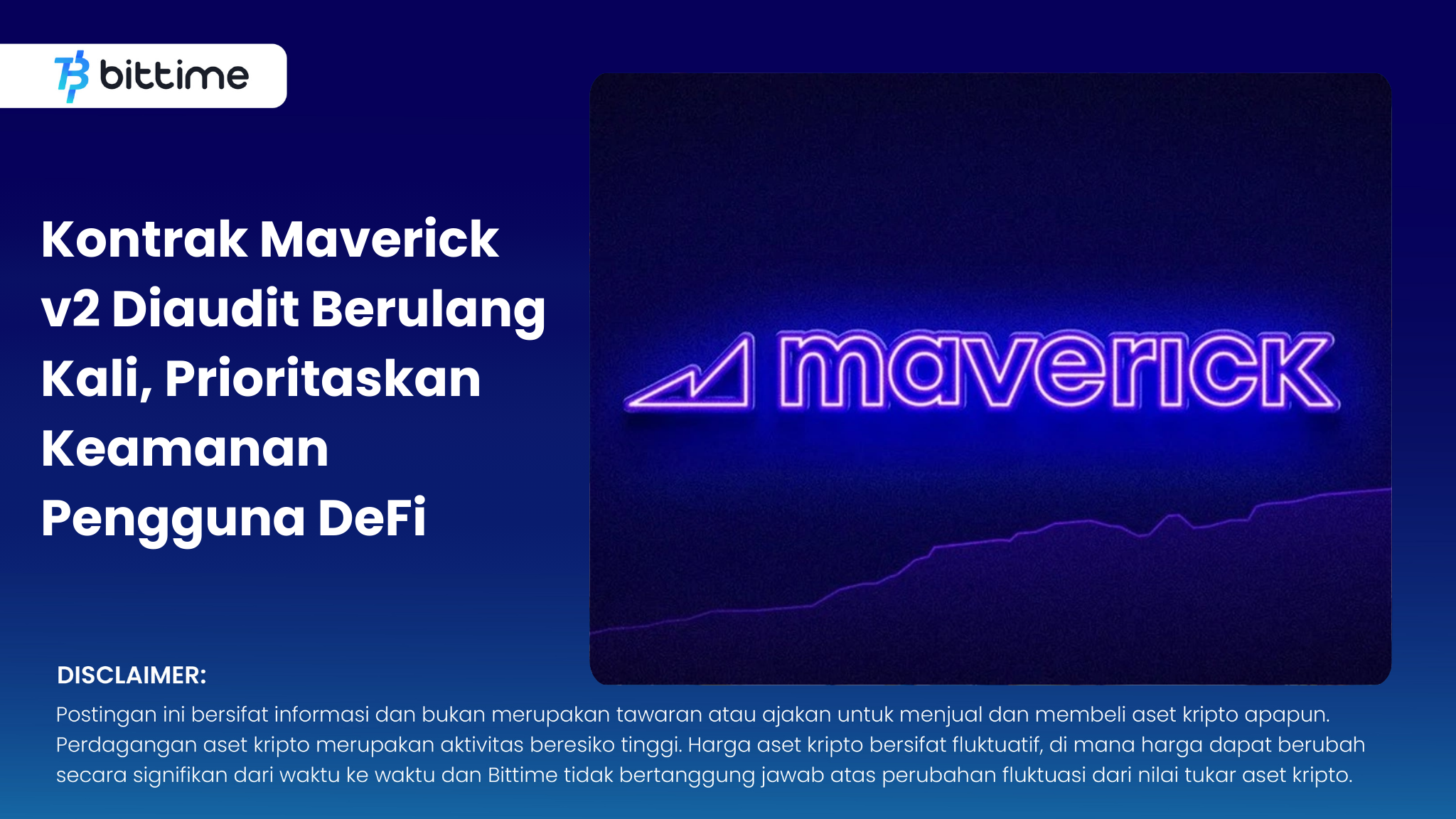 Maverick v2 Contracts Audited Multiple Times, Prioritize DeFi User Security – Bittime