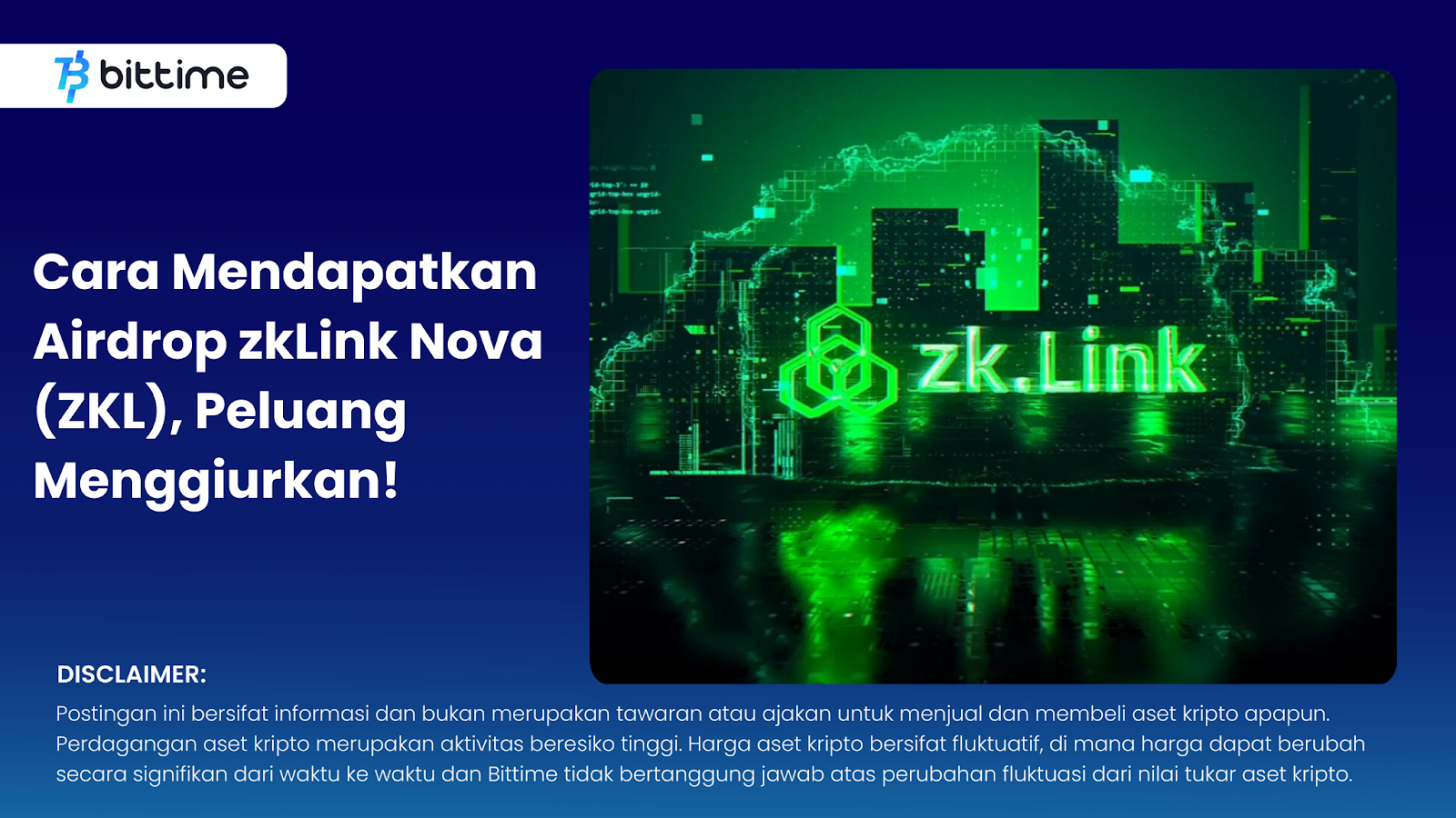 How to Get zkLink Nova (ZKL) Airdrop, Tempting Opportunity! – Bittime