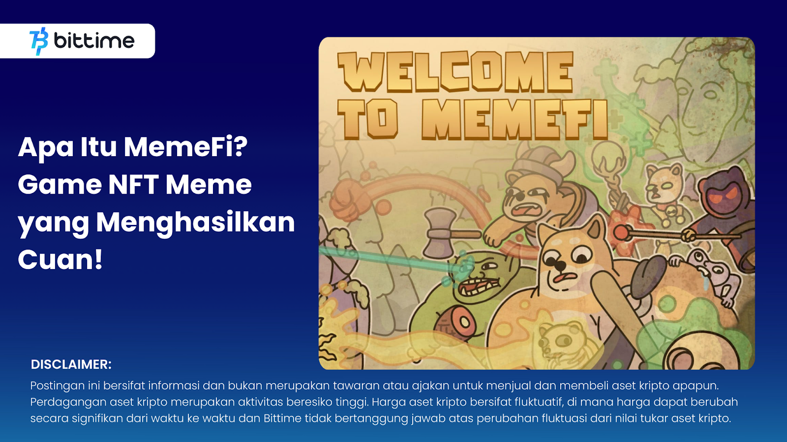 What is MemeFi? NFT Meme Game that Makes Money! – Bittime