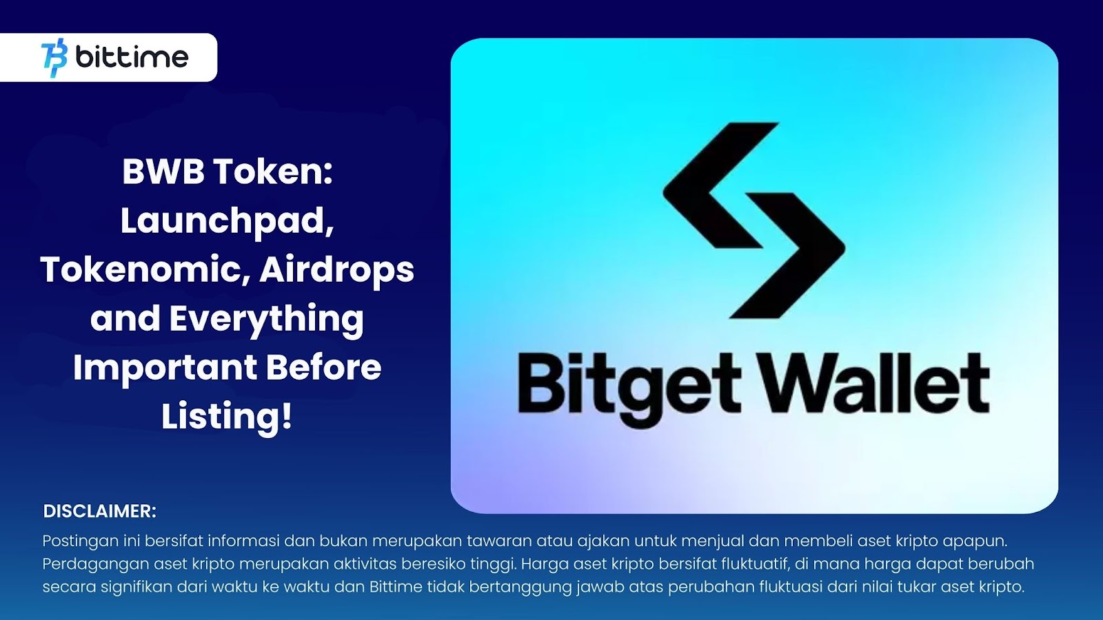 BWB Token: Launchpad, Tokenomic, Airdrops and Everything Important Before Listing! – Bittime