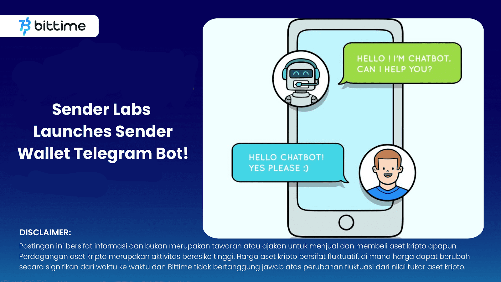 Sender Labs Launches Sender Wallet Telegram Bot! – Bittime