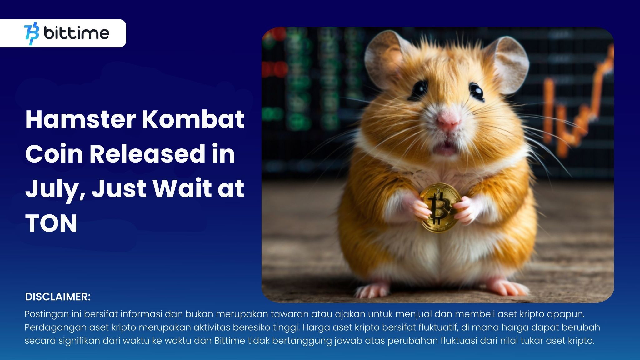 Hamster Kombat Coin Released in July, Just Wait at TON – Bittime