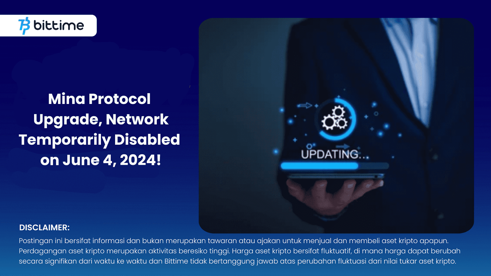 Mina Protocol Upgrade, Network Temporarily Disabled on June 4, 2024! – Bittime