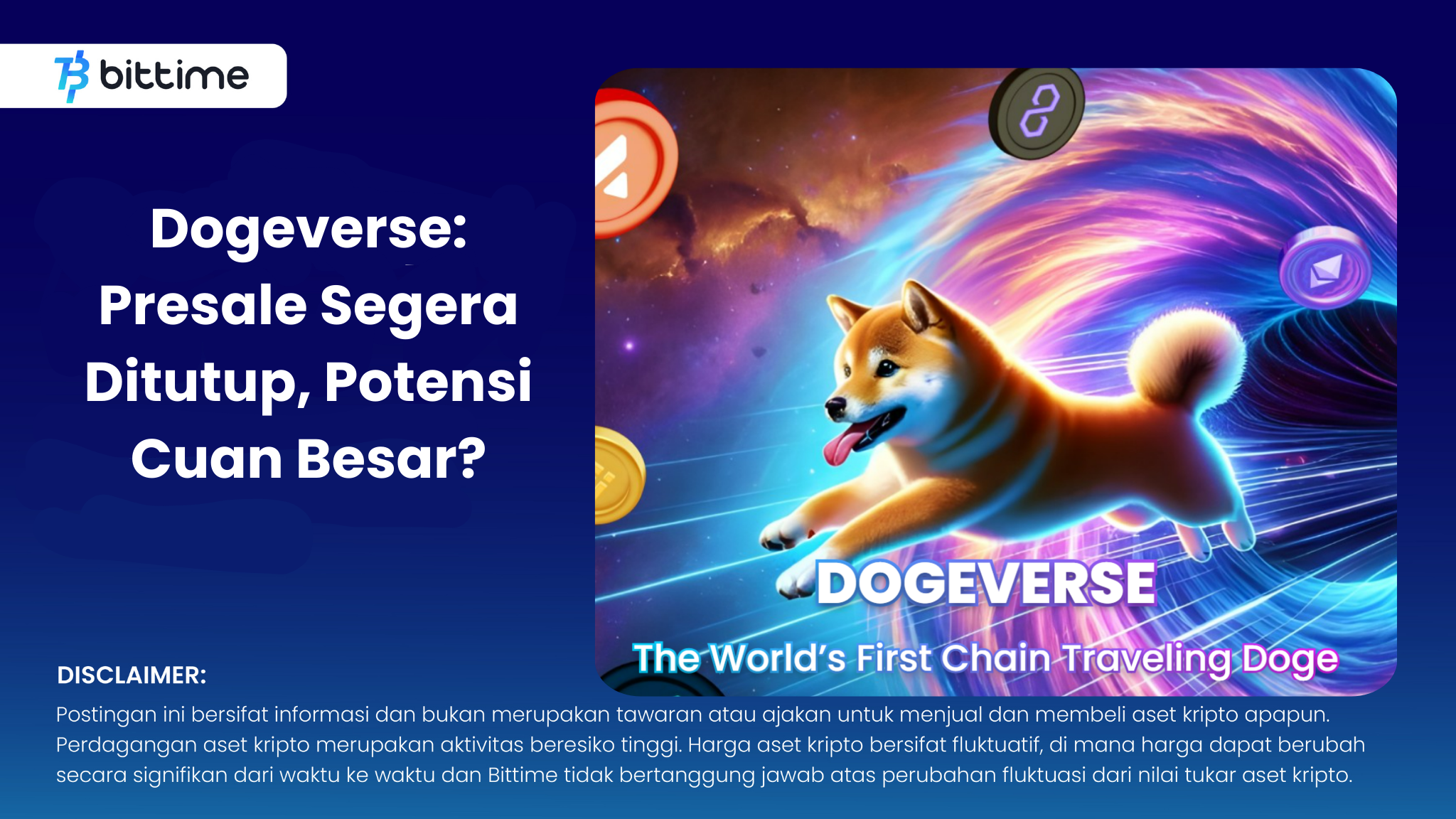 Dogeverse: Presale Closing Soon, Big Profit Potential? – Bittime