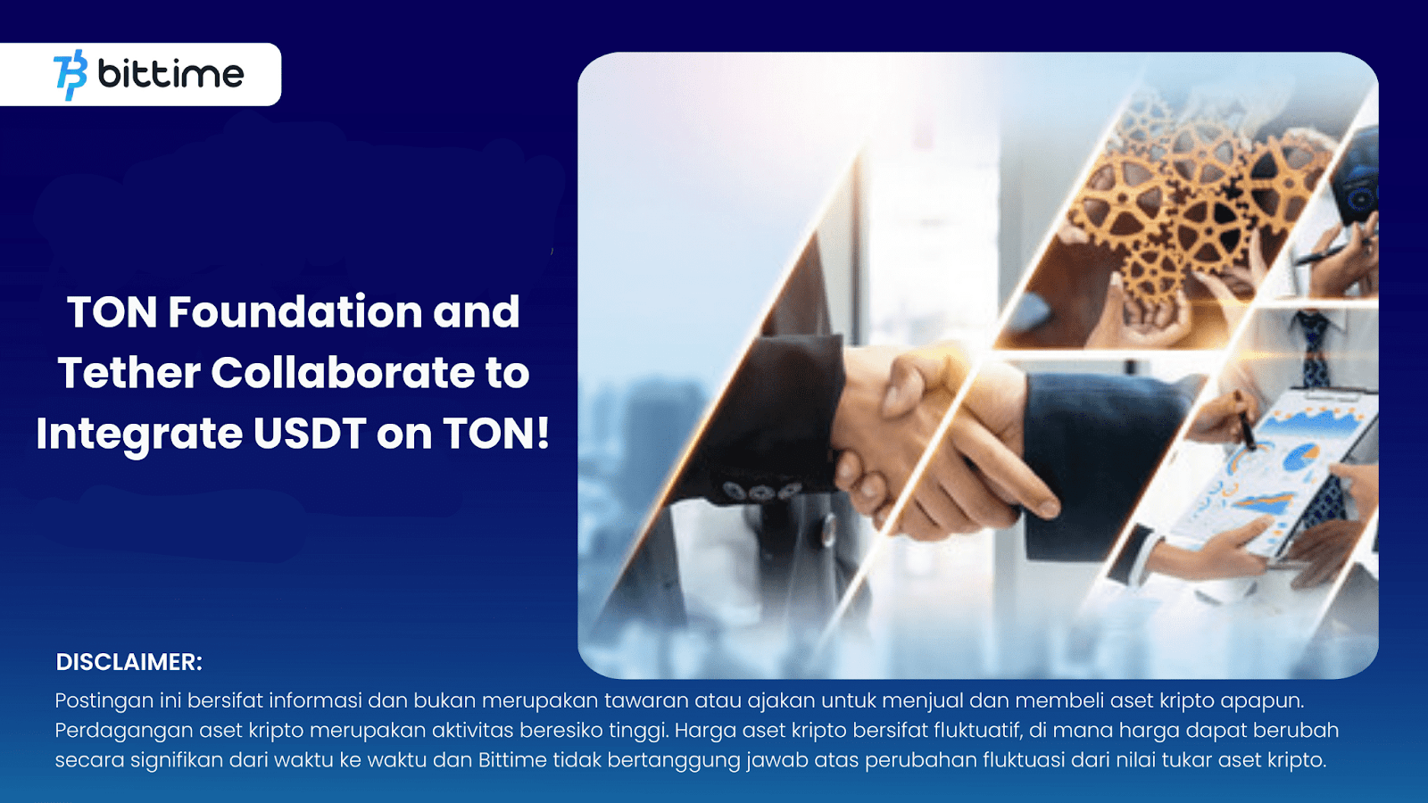 TON Foundation and Tether Collaborate to Integrate USDT on TON! – Bittime