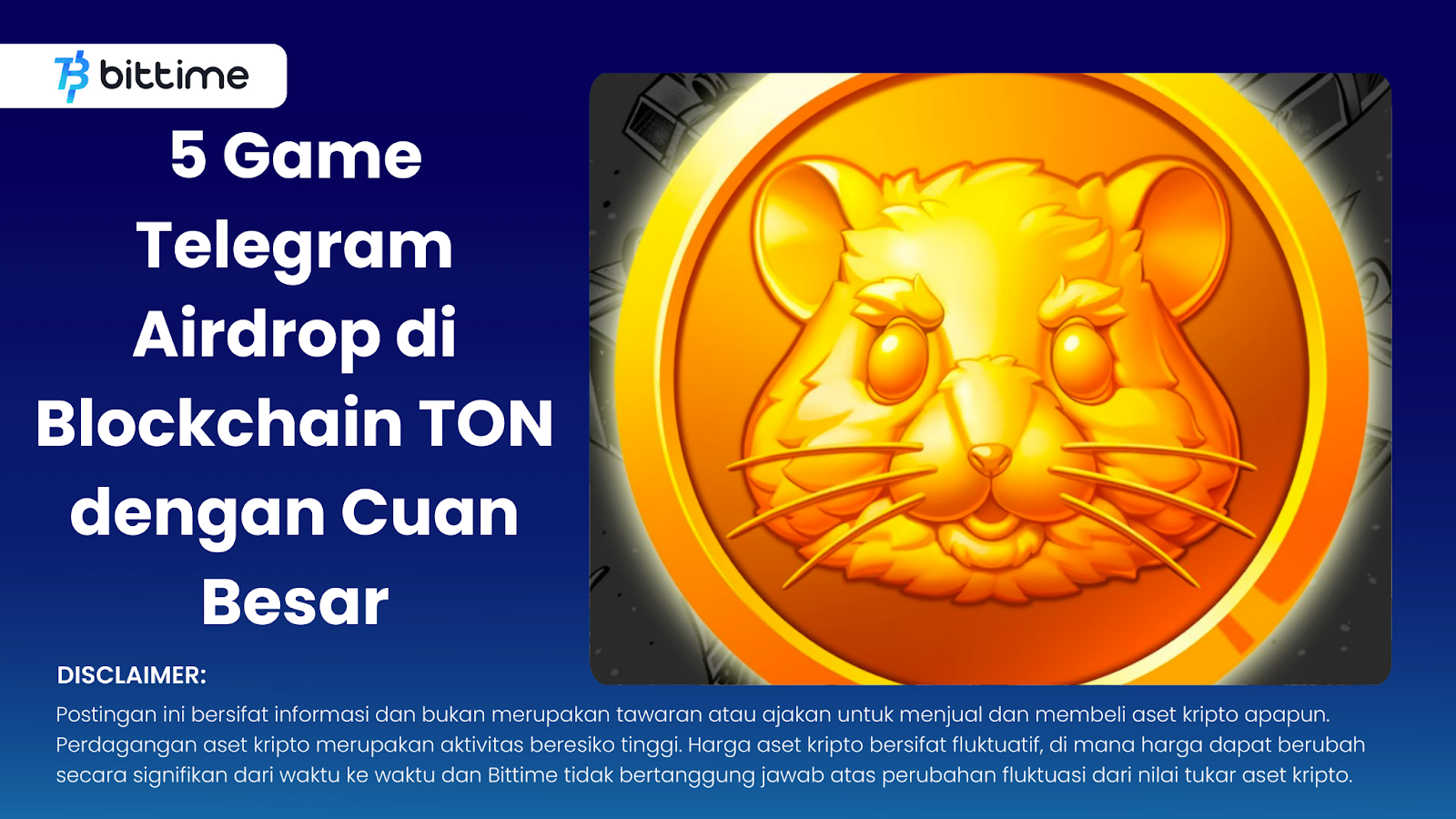 5 Telegram Airdrop Games on the TON Blockchain with Big Profits – Bittime