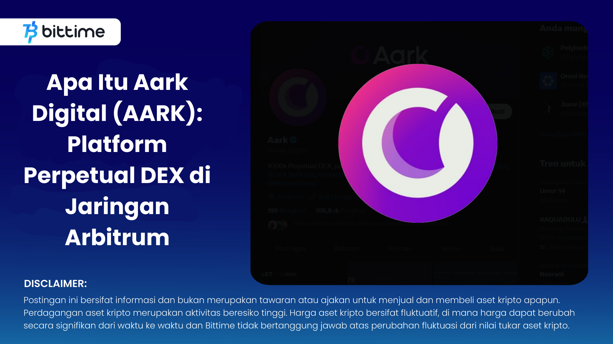 Apa Itu Aark Digital (AARK): Platform Perpetual DEX di Jaringan ...