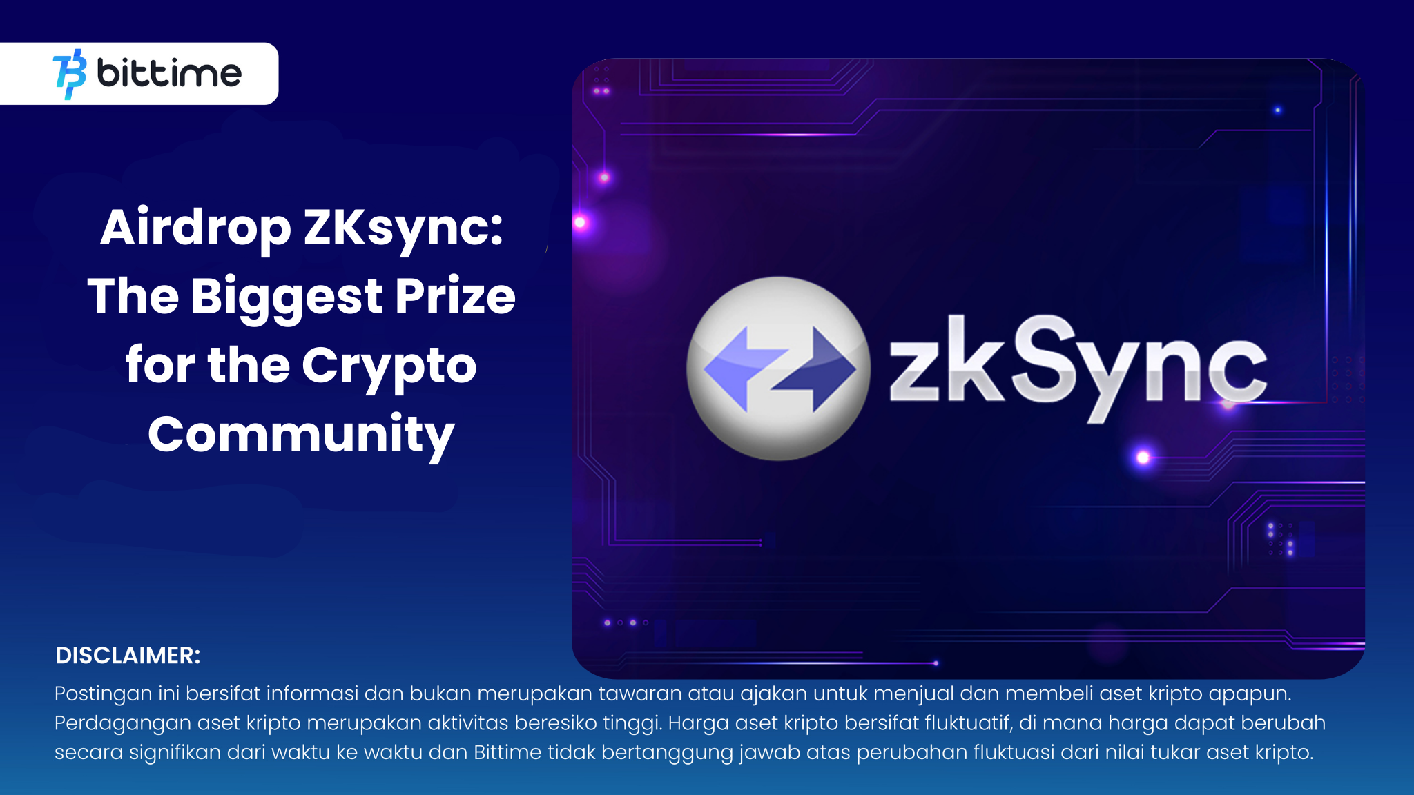 ZKsync Airdrop: The Crypto Community's Biggest Giveaway, Surpasses Teams and Investors – Bittime