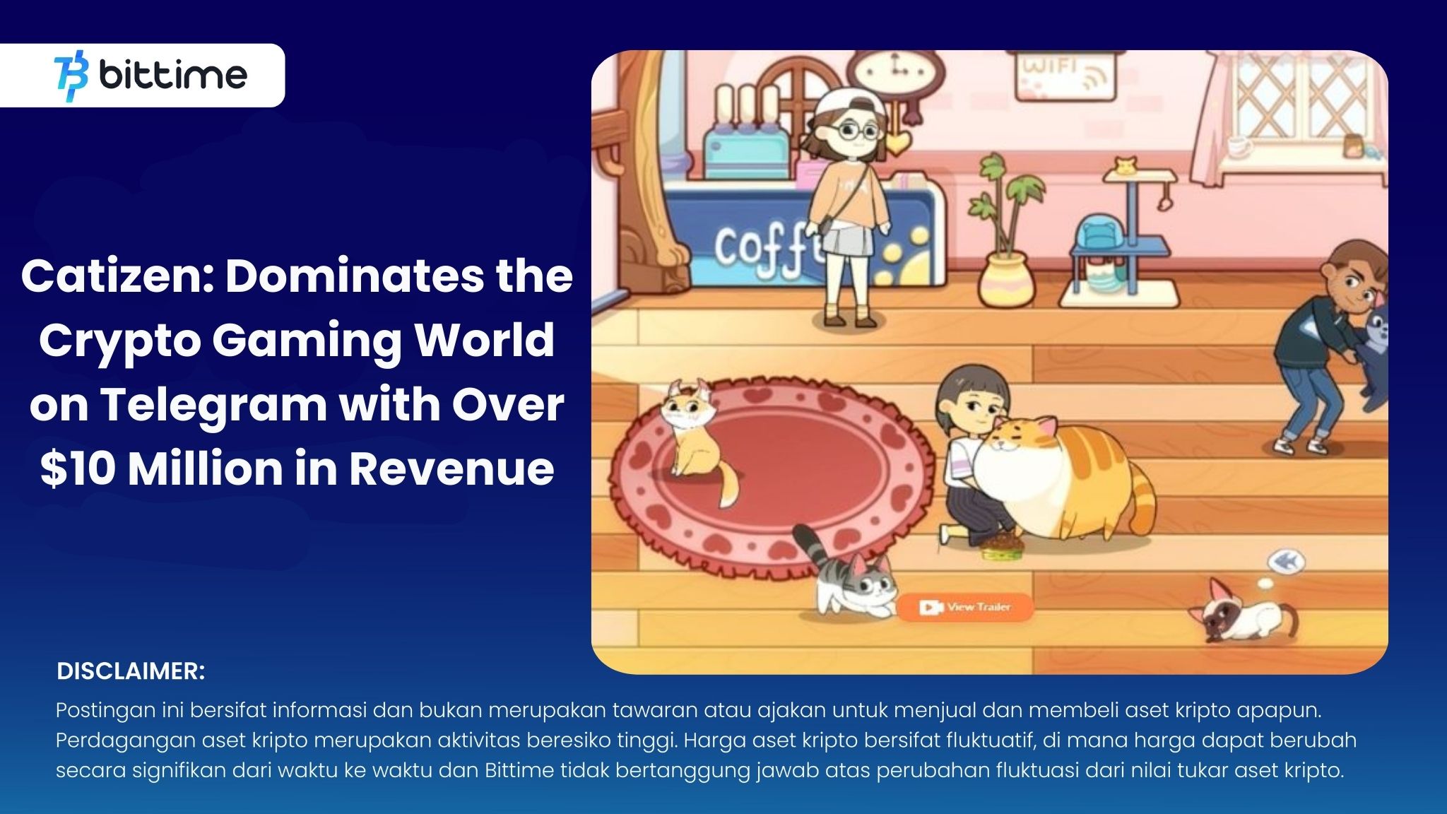 Catizen: Dominates the Crypto Gaming World on Telegram with Over $10 ...