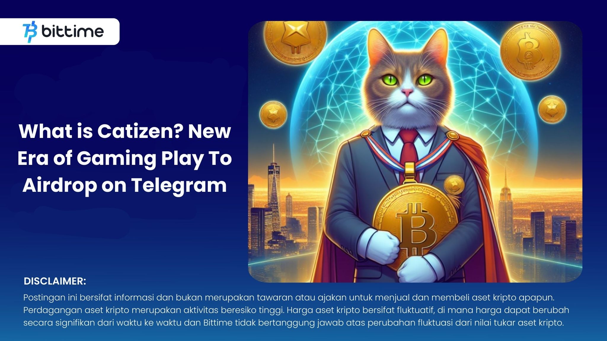 What is Catizen? New Era of Gaming Play To Airdrop on Telegram – Bittime