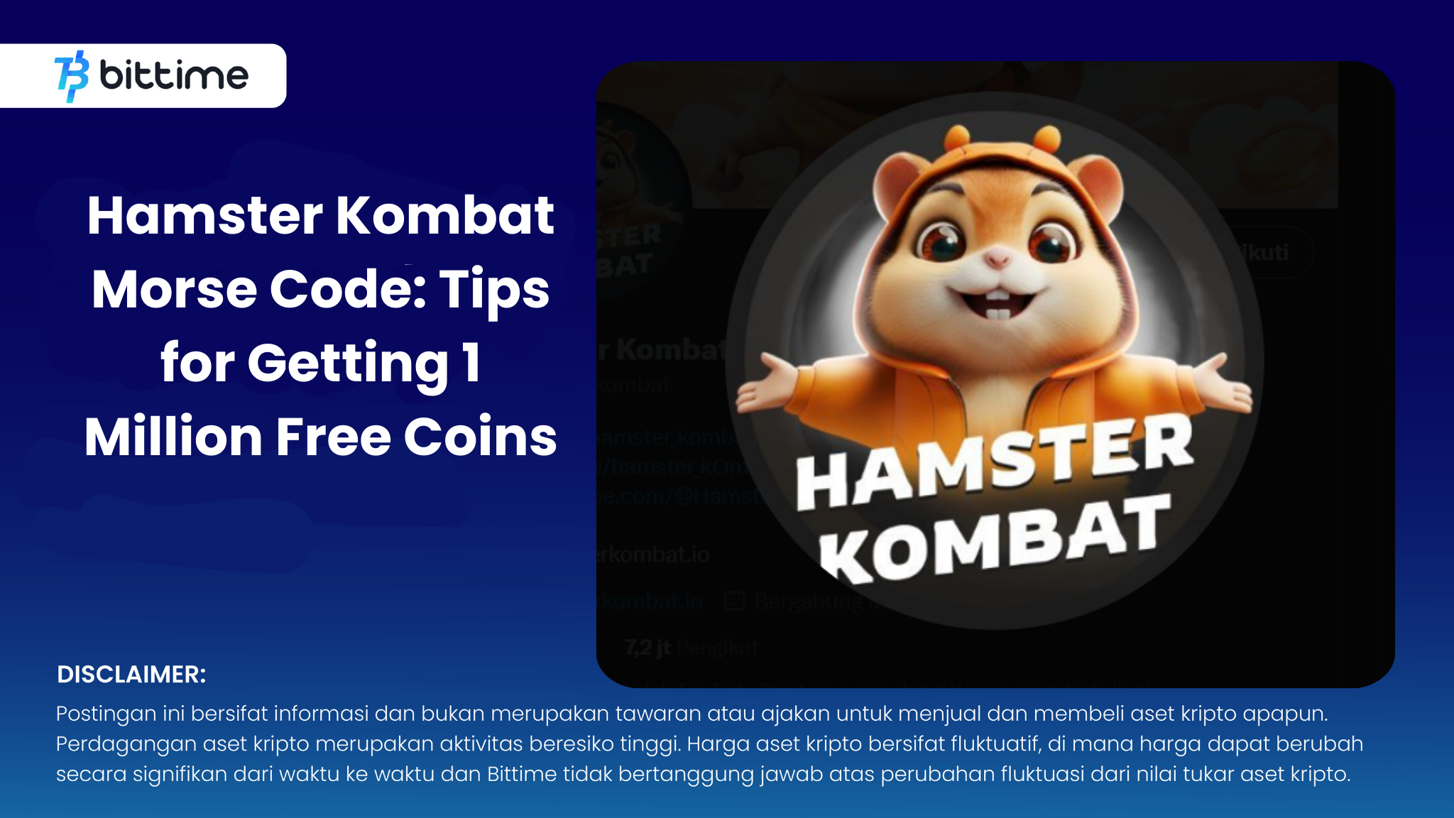 Morse Hamster Kombat Codes: Tips to Get 1 Million Free Coins – Bittime