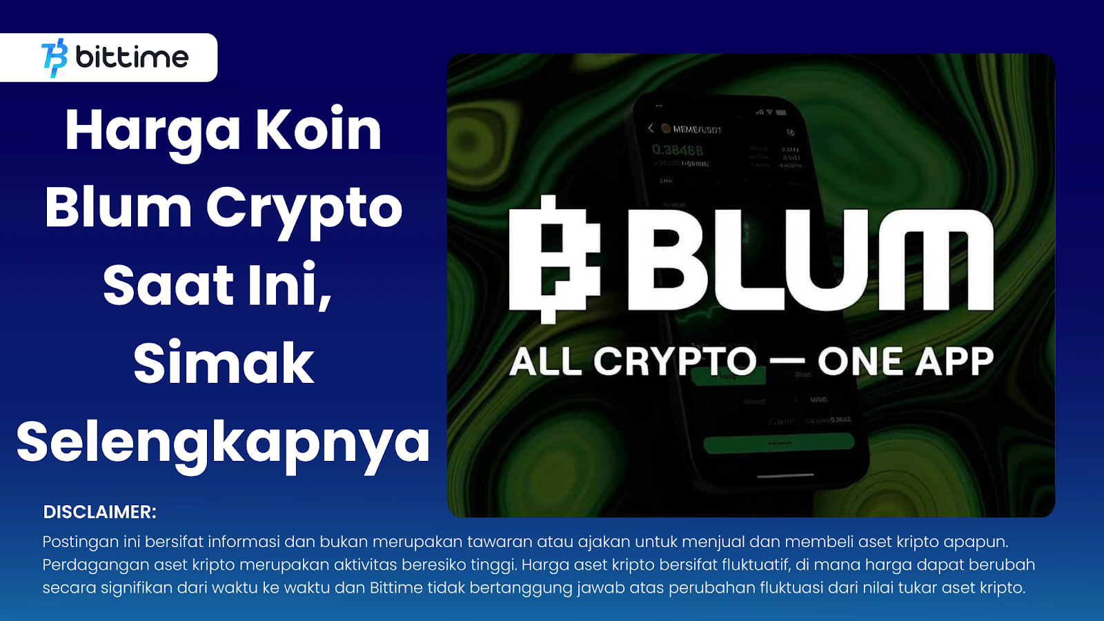 Harga Koin Blum Crypto Saat Ini, Simak Selengkapnya – Bittime