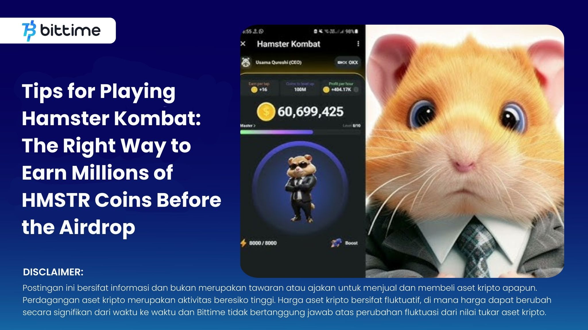 Tips for Playing Hamster Kombat: The Right Way to Earn Millions of ...