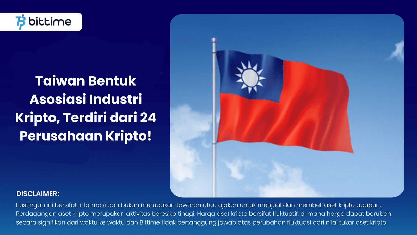 Taiwan Bentuk Asosiasi Industri Kripto, Terdiri dari 24 Perusahaan ...