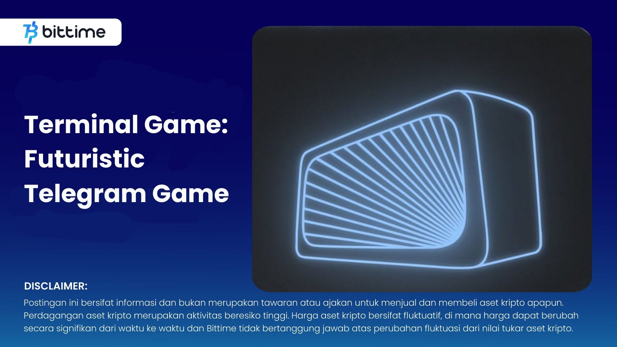 Terminal Game: Futuristic Telegram Game – Bittime