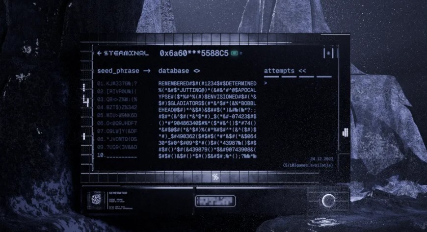 Terminal Game: Futuristic Telegram Game – Bittime