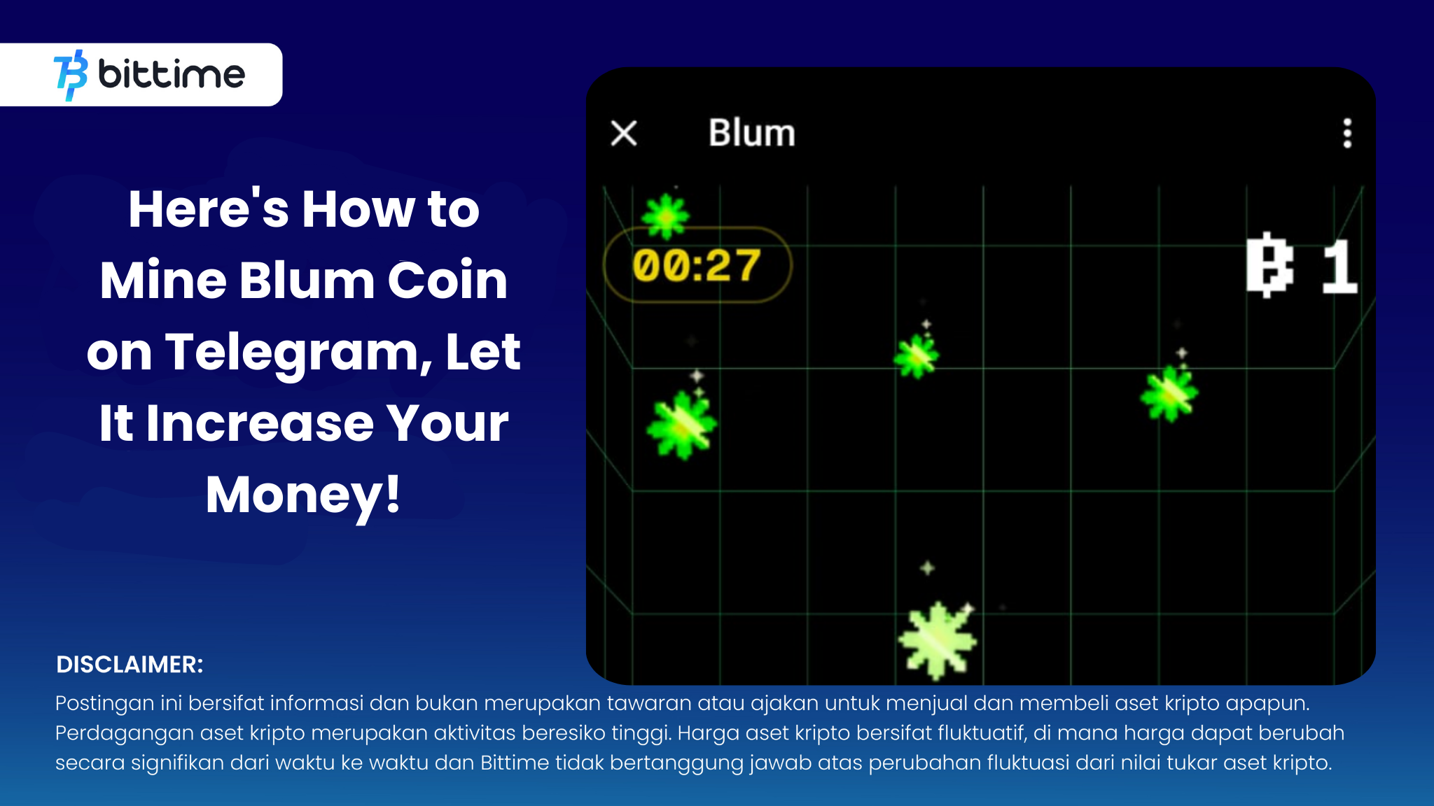 Here's How to Mine Blum Coin on Telegram, Let It Increase Your Money! – Bittime