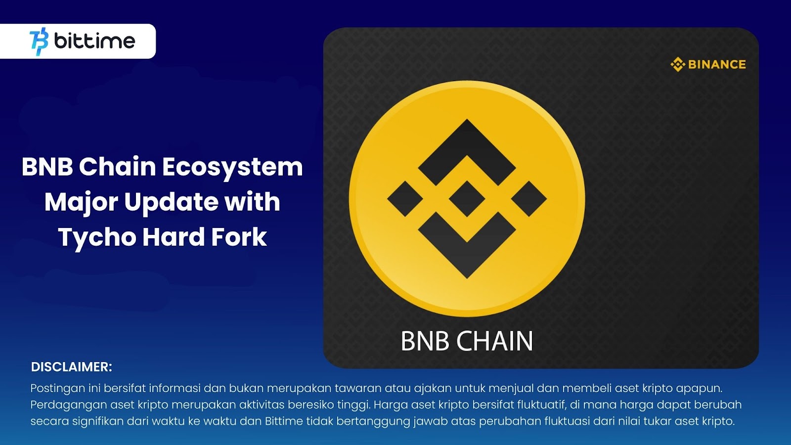 BNB Chain Ecosystem Major Update with Tycho Hard Fork – Bittime