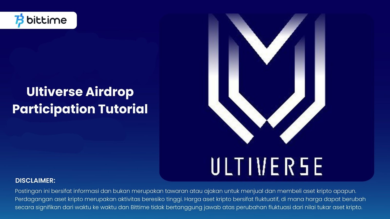 Ultiverse Airdrop Participation Tutorial – Bittime